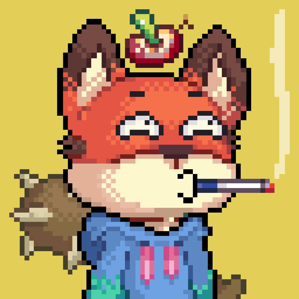 Fuzzy Fox #8677 – InscribeNow